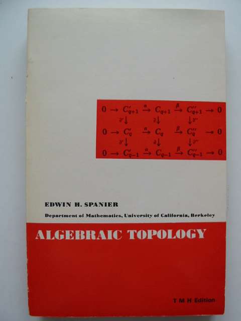 Stella & Rose's Books : ALGEBRAIC TOPOLOGY Written By Edwin H. Spanier ...